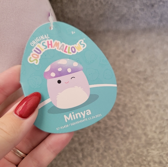 Squishmallows | Toys | 7 Inch Minya The Mushroom Squishmallow | Poshmark